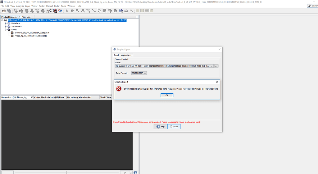 Error when Snaphu Export - s1tbx - STEP Forum