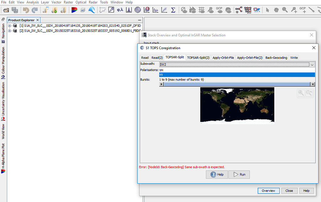 Generate an interferogram with SNAP - s1tbx - STEP Forum