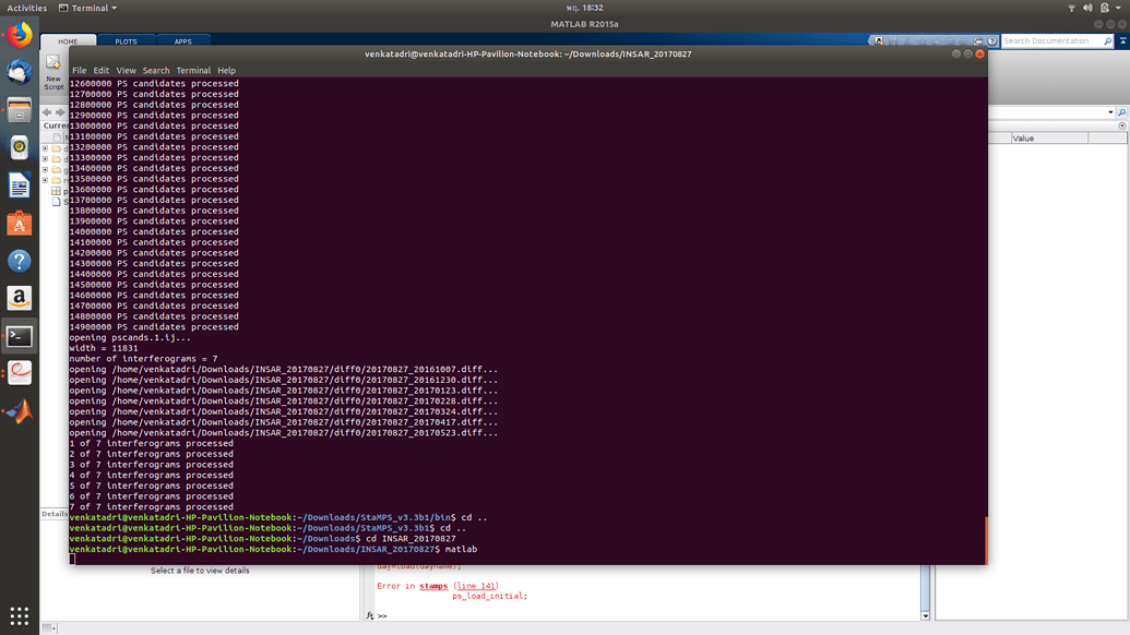 Problem with StaMPS installation using Linux - StaMPS - STEP Forum