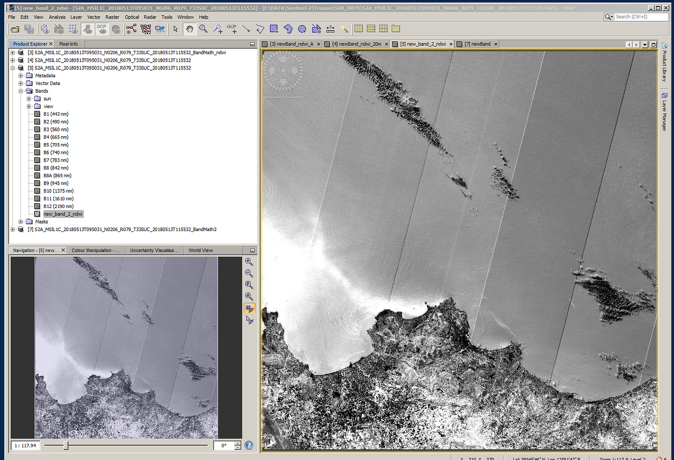 NDWI in S-2: error and problems - Sentinel 2 Problem Reports - STEP Forum