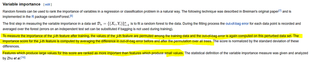 Random Forest Classification and feature importance score - Optical ...
