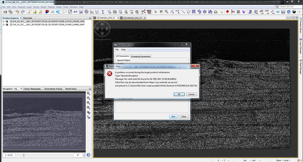 TopSAR Processing - Interferometry - STEP Forum