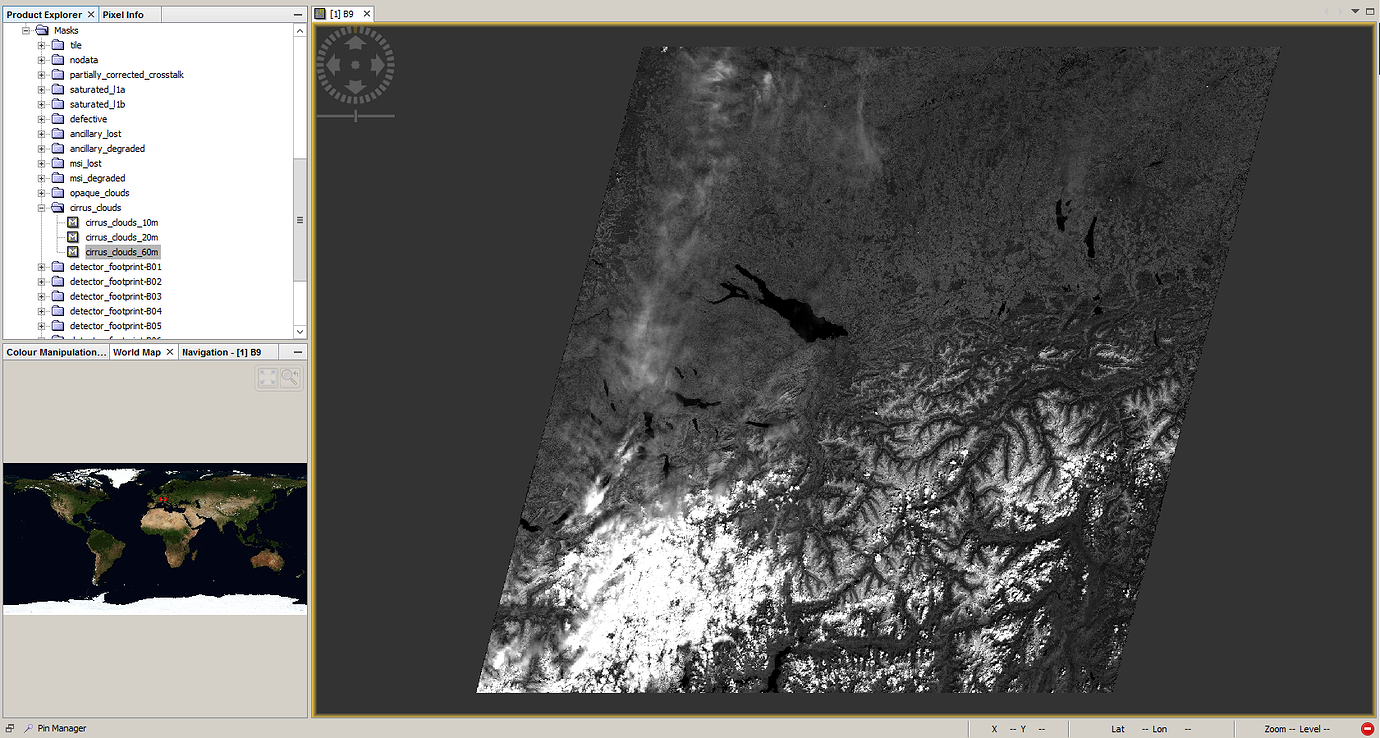 Cloud mask - SNAP sentinel 2 - Optical Toolbox - STEP Forum