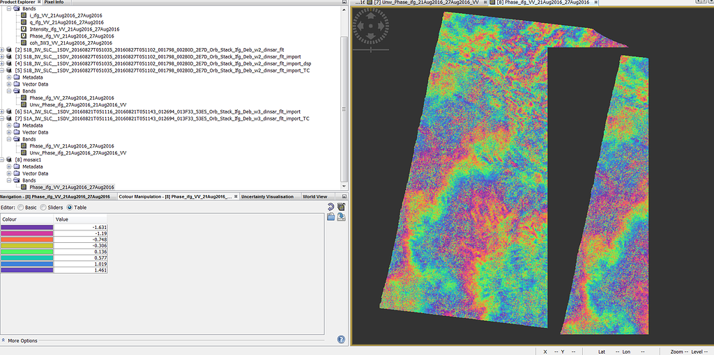 Mosaic of S1 A &S1B products - s1tbx - STEP Forum