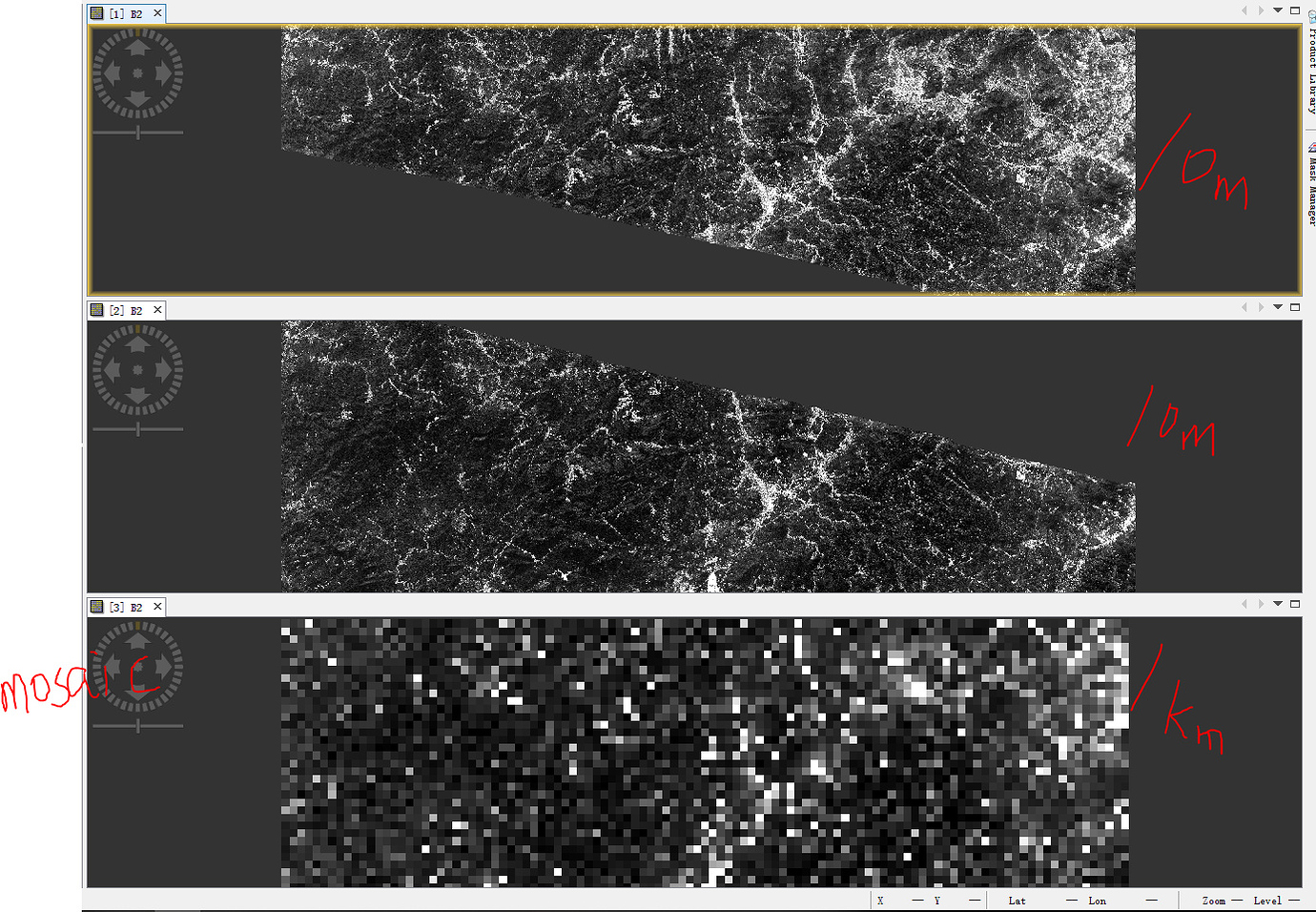 When I mosaic L2A images,the resolution is changed - Optical Toolbox - STEP Forum