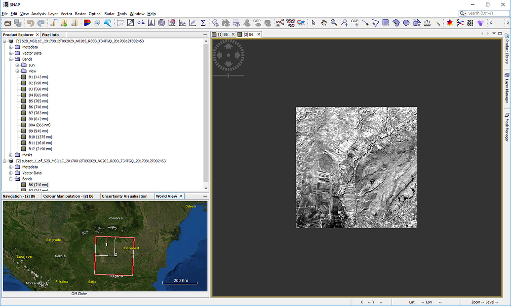 GeoTIF export of spatially subset image leads to wrong image dimensions and coverage - Problem ...
