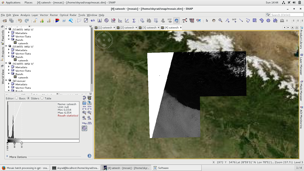 Mosaic batch processing in gpt - snap - STEP Forum