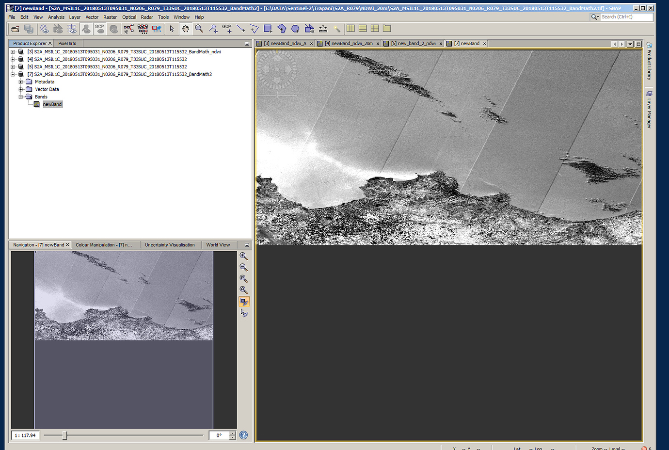NDWI in S-2: error and problems - Sentinel 2 Problem Reports - STEP Forum