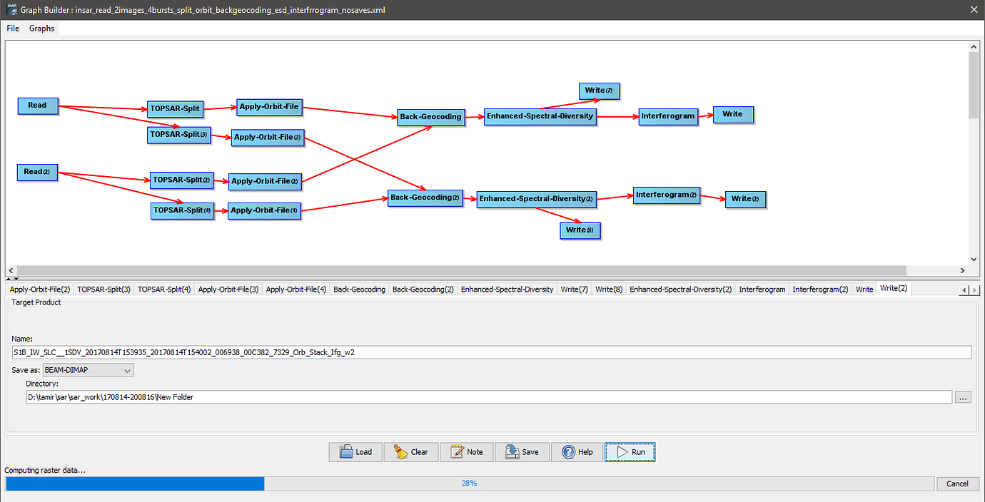 S1 interferometry using snap and python - s1tbx - STEP Forum