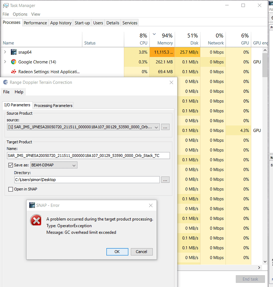 ERS-2 Coregistration Errors (java.lang.NullPointerException) and (java.lang ...