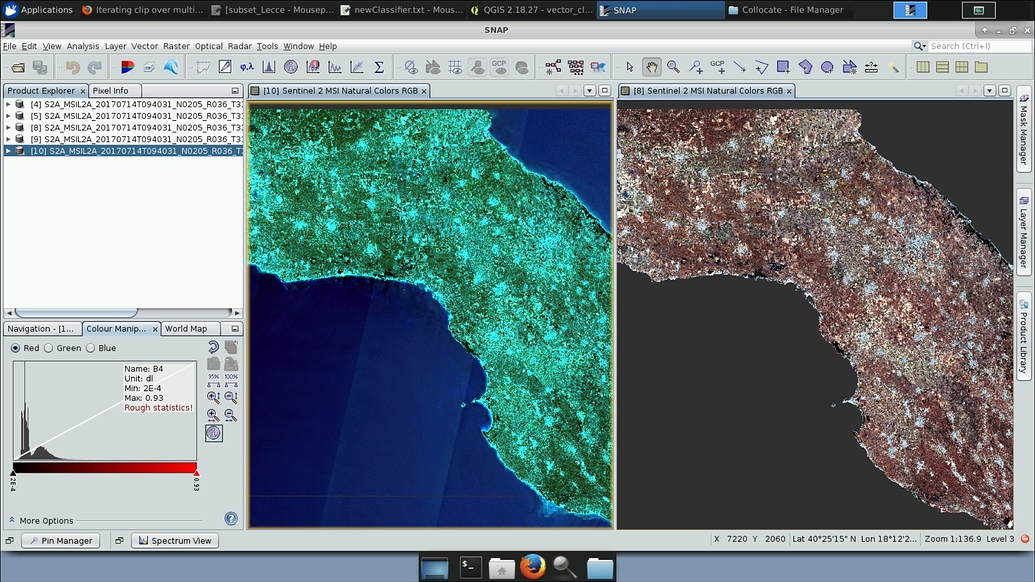 Land/Sea mask changes bands' values - snap - STEP Forum