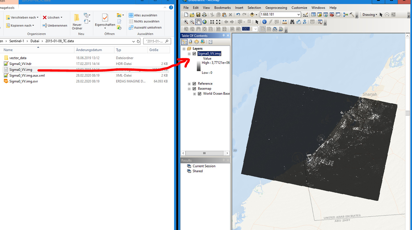 Sentinel-1 SNAP toolbox image view does not export as Geotiff with spatial reference - Microwave ...