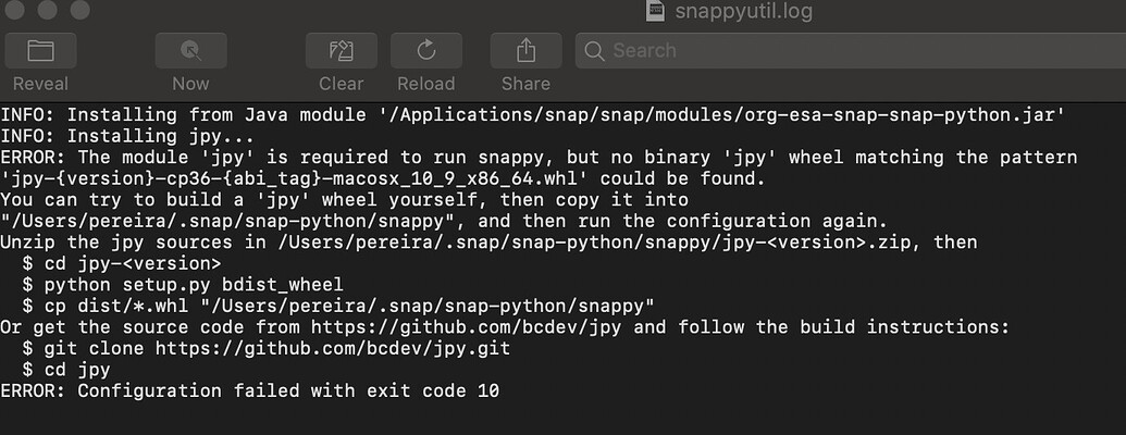 Problem installing Python Snappy on a Mac - python - STEP Forum