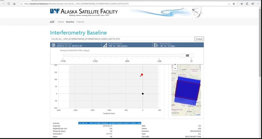 Interferometry baseline - s1tbx - STEP Forum