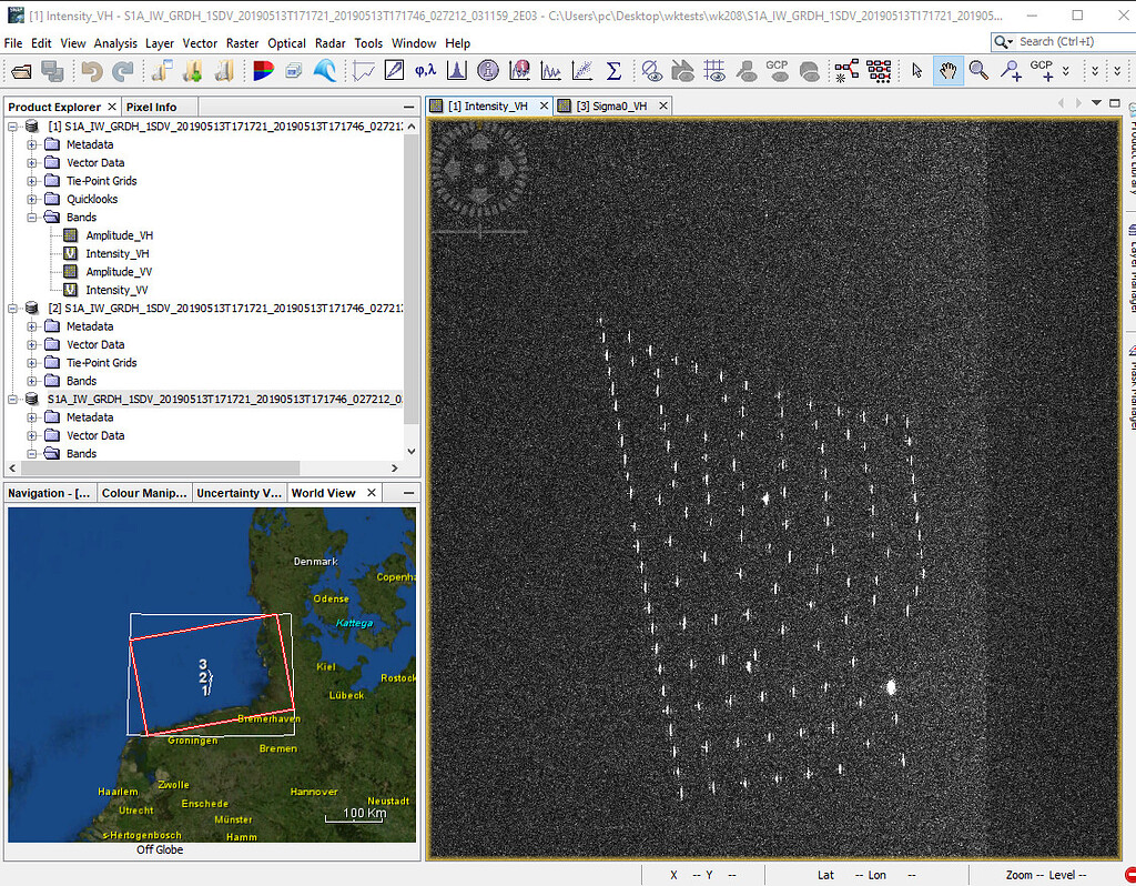 Losing Ocean With Range Doppler Terrain Correction S1tbx Step Forum
