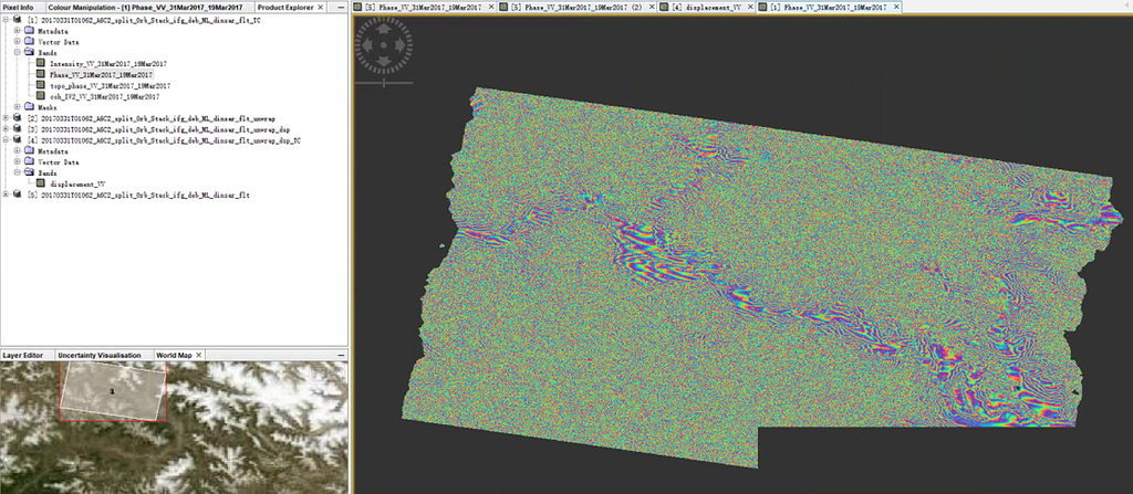 Landslide detection using INSAR - Interferometry - STEP Forum