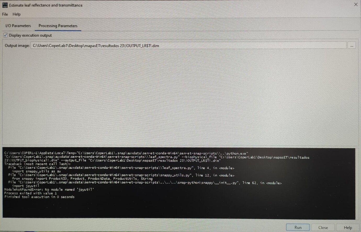 SEN-ET: Problem with Estimate leaf reflectance and transmittance - Sen-ET - STEP Forum