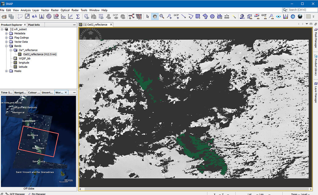 Sentinel-3 WFR EUMETSAT archive data processing - Optical Toolbox - STEP Forum