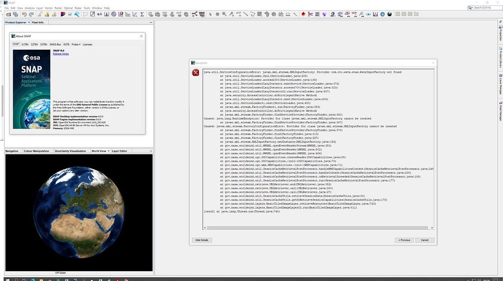 Unexpected Exception warning - Problem Reports - STEP Forum