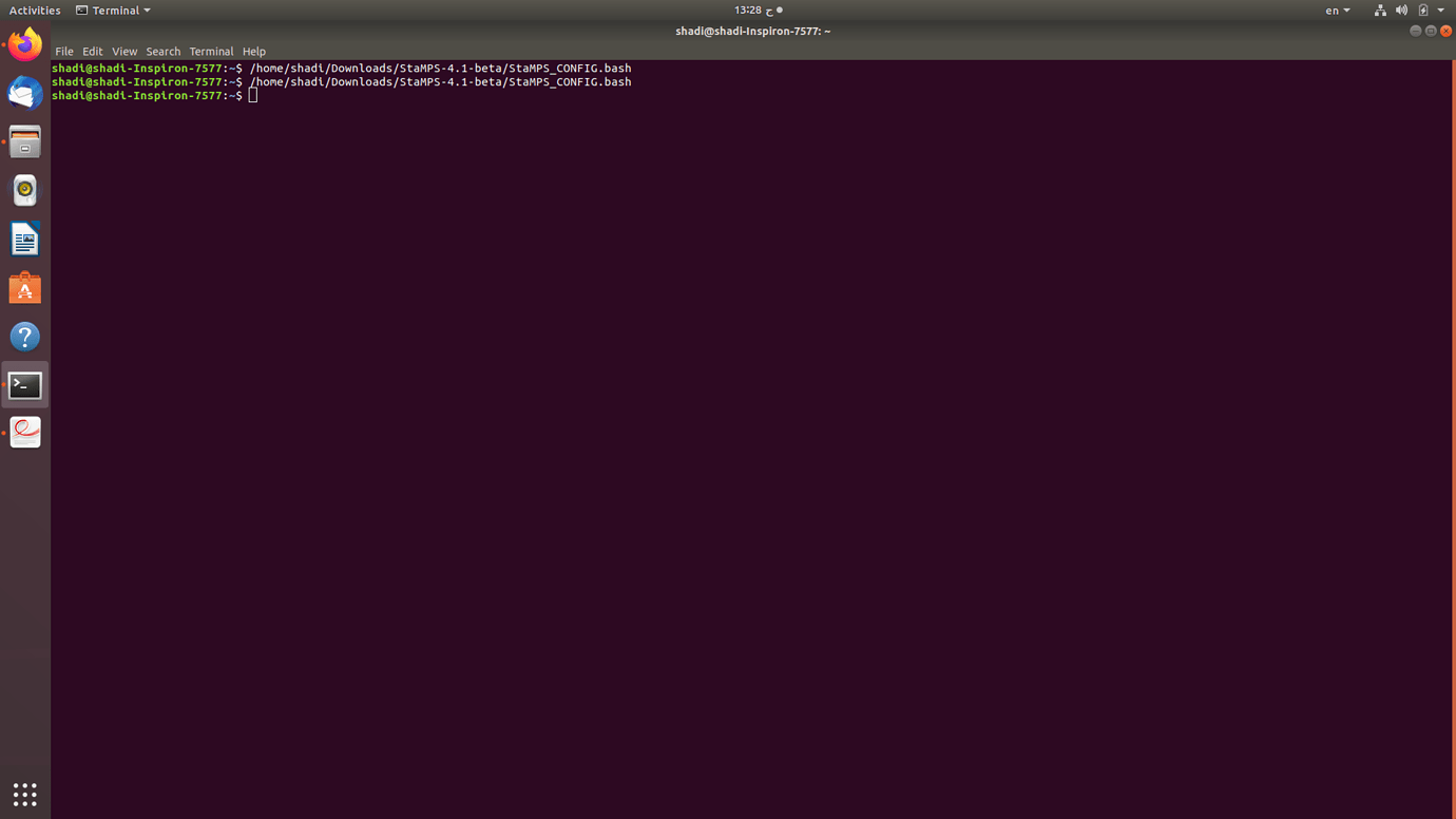Stamps Installation step by step for beginner to linux - StaMPS - STEP ...