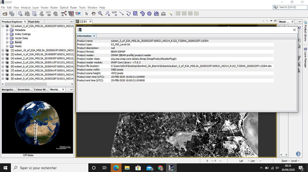 SAR Time Series Analysis tool for NDVI - snap - STEP Forum