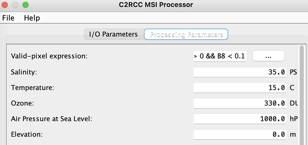 Problem using C2RCC atmospheric correction - Page 2 - Optical Toolbox - STEP Forum