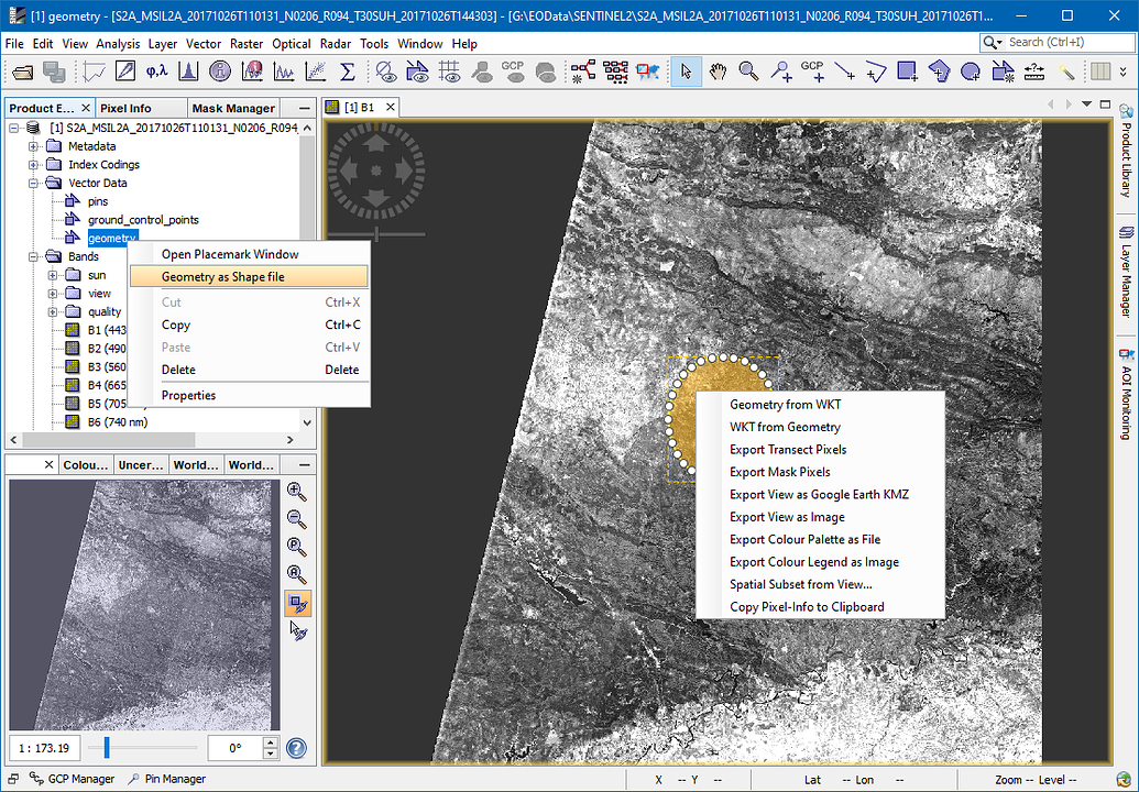 Define a buffer/offset around shapefile - snap - STEP Forum