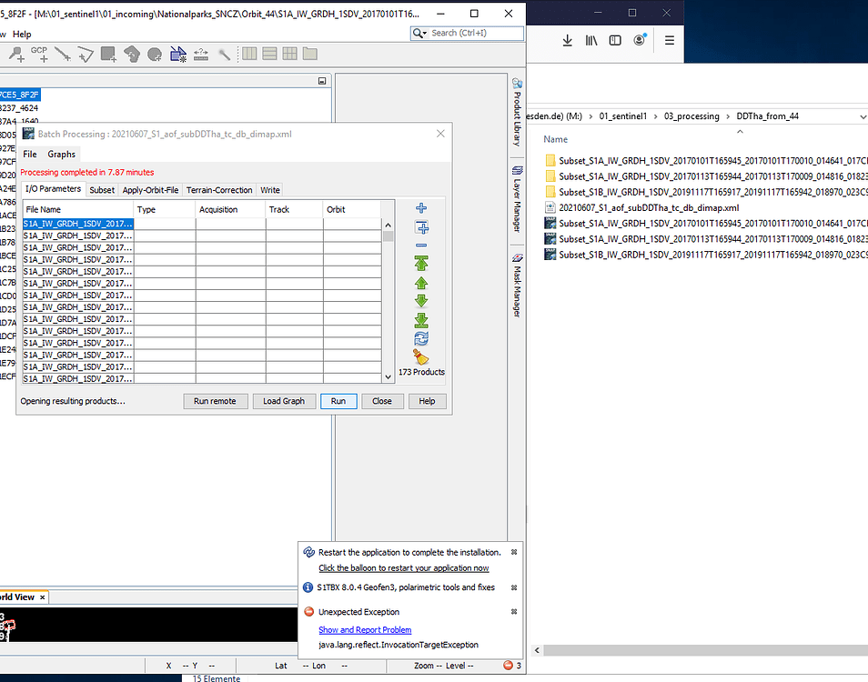 SNAP on Windows Server 2019: java.lang.NullPointerException - snap - STEP Forum