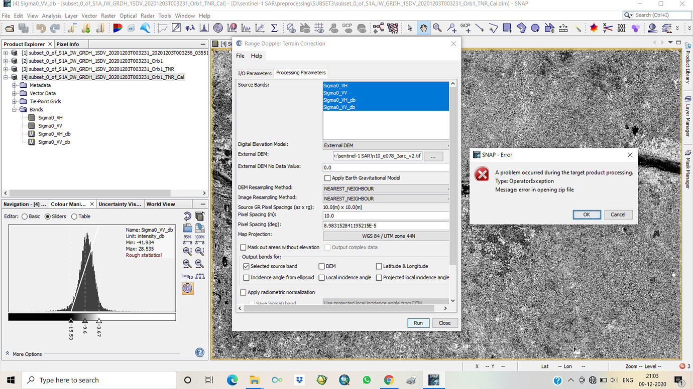 Snap Error in opening zip file - Problem Reports - STEP Forum