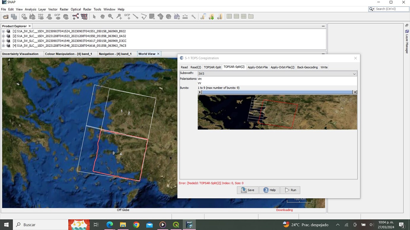 Subswath and frame SENTINEL 1 - Microwave Toolbox - STEP Forum