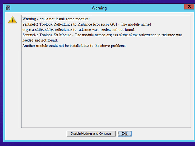SNAP Java issue after Deployment of Sentinel-2 Processing Baseline in version 05.11 - snap ...