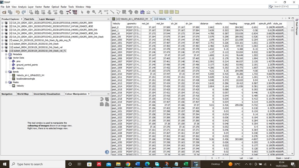 Pixel Offset Tracking (POT) for earthquakes - Interferometry - STEP Forum
