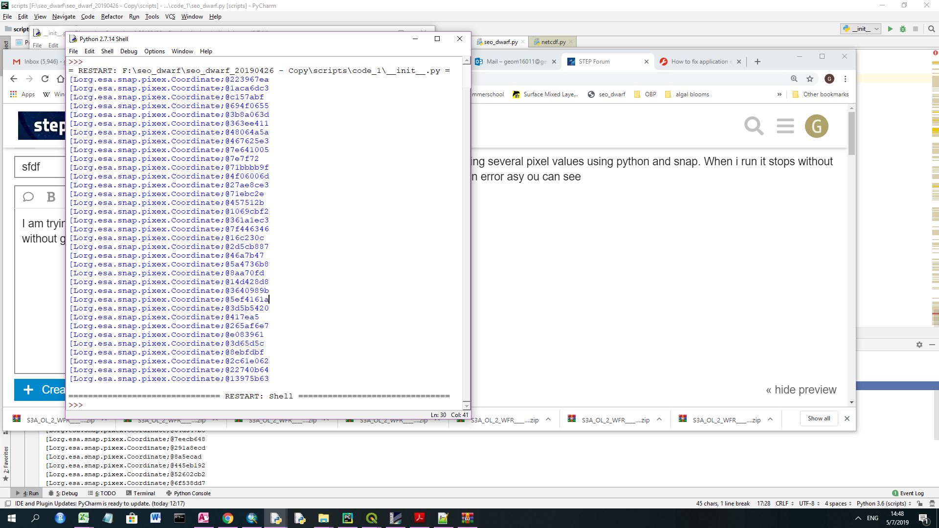 Extract Pixel Python Python STEP Forum