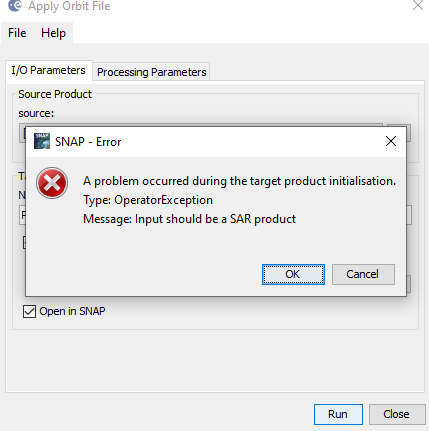 Problem in SNAP for GEE SAR downloaded images - Microwave Toolbox - STEP Forum