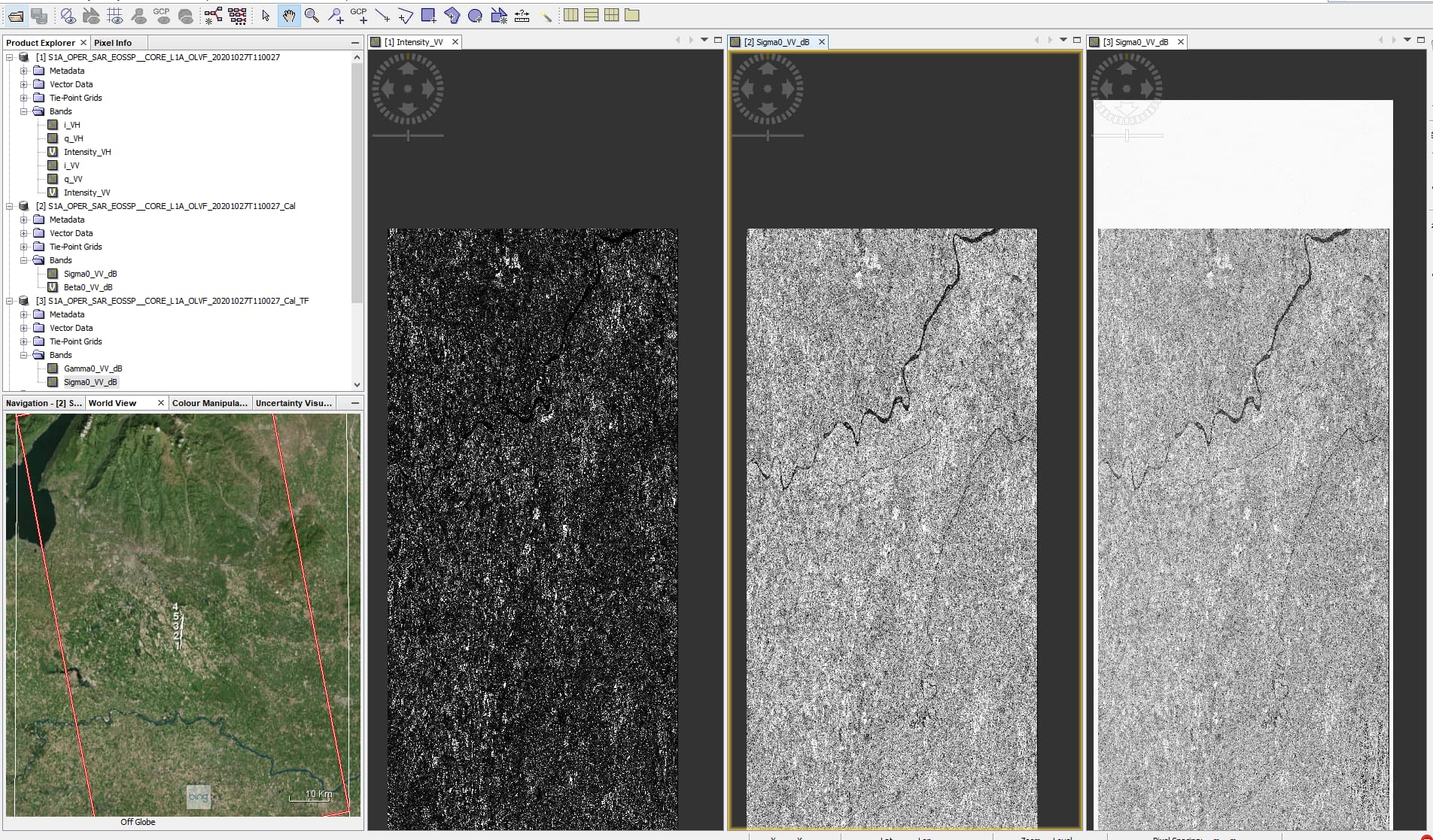 SAOCOM data Terrain Flattening - Microwave Toolbox - STEP Forum SAOCOM data Terrain Flattening - Microwave Toolbox - STEP Forum